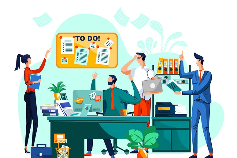 Office Duties | The Weft