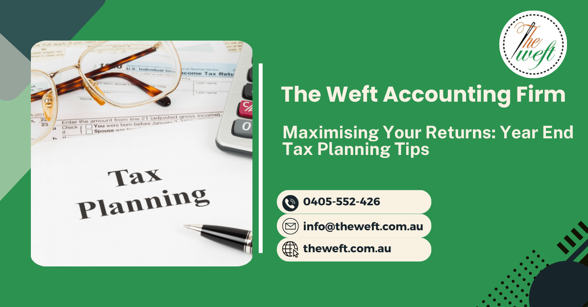 Year End Tax Planning Tips Maximising Your Returns in 2024